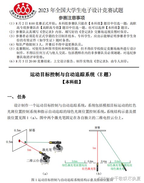2023 全国大学生电子设计竞赛题目2023年电赛a题 Csdn博客