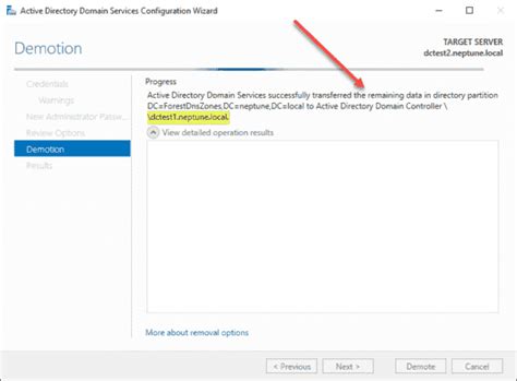 Demote A Domain Controller Step By Step 4sysops