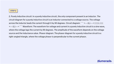 Solved Design The Circuit And Sketch The Waveform And The Phasor Diagram Of Voltage And Current