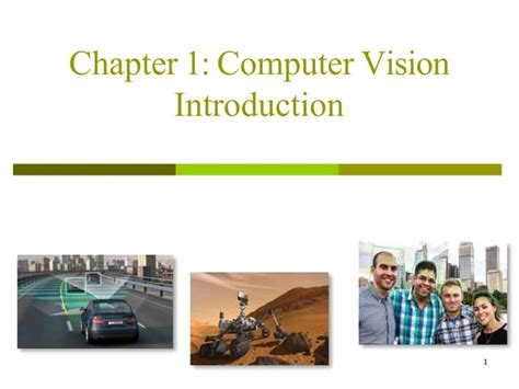 chapter 1 computer vision introduction pptx