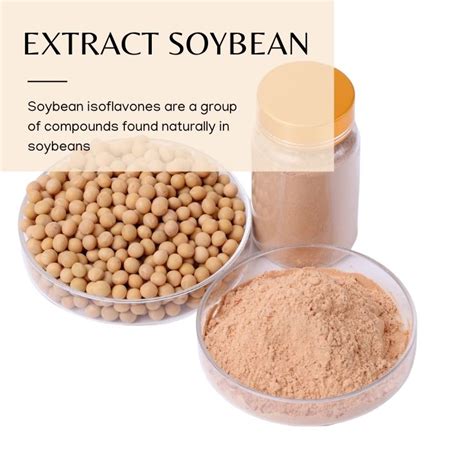 Health Benefits Of Soybean Extract Powder Dietary Supplement