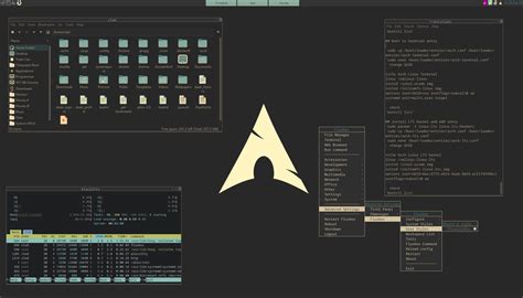 Arch Linux Fluxbox