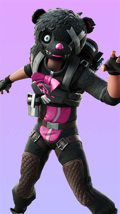 Pink Bear Fortnite Wallpapers Top Free Pink Bear Fortnite Backgrounds