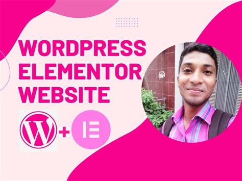 responsive wordpress website design redesign customize using elementor