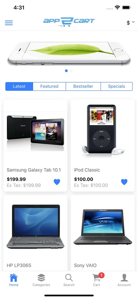 Ionic Mobile App Builder Source Code With OpenCart API Module Opencart REST API
