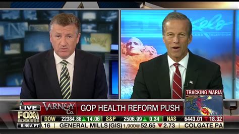 Thune Discusses Graham Cassidy Healthcare Plan On Fox Business News
