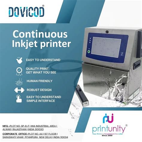 Continuous Inkjet Printer For Batch No Expiry Date Printing For
