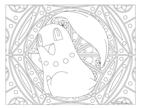 Bayleef Coloring Pages