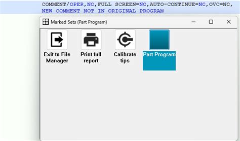 Pc Dmis Operator Mode Not Showing Part Setup Comments Pc Dmis For Cmms Pc Dmis Nexus Community