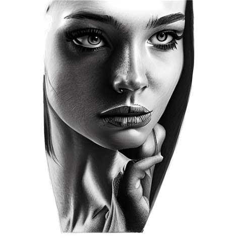 Submissive Skinny Woman Graphic Creative Fabrica