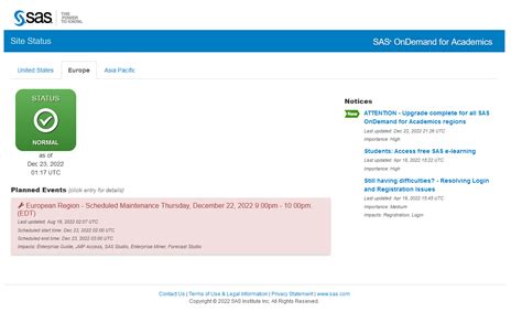 New Sas Ondemand For Academics Dashboard Sas Support Communities