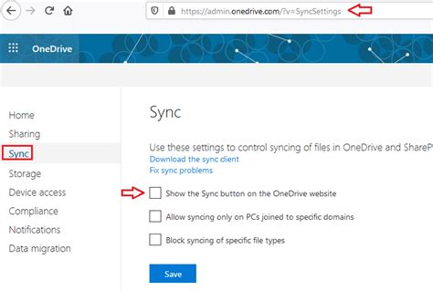 onedrive for mac sync button missing on folder shared with me via