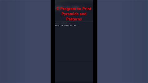 •c Program To Print Pyramids And Patterns• Codeing Bca Computer