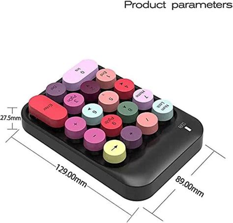 Felicon Wireless Numeric Keypad 18 Keys With 2 4g Mini Portable Silent The Gadget Collective