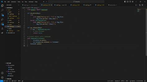 Jogarao Dukka On Linkedin Task 4 Create A Basic Keylogger Program That Records And Logs Keystrokes