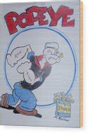 Popeye The Sailor Man Drawing By Maria Medina Fine Art America
