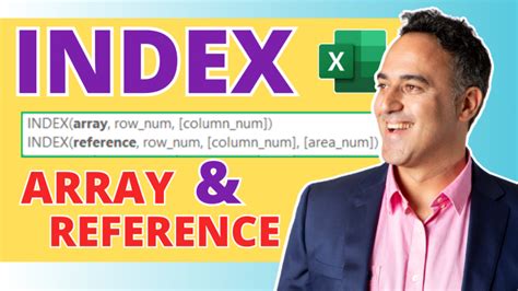 Master The Power Of Index In Excel 2 Different Forms Array And