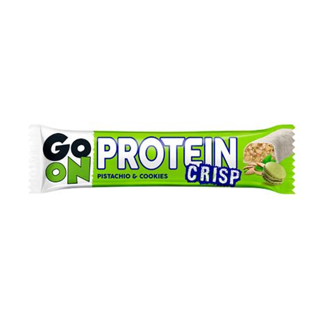 Protein Bar Go On Crisp Pistachio 50g Mens Care