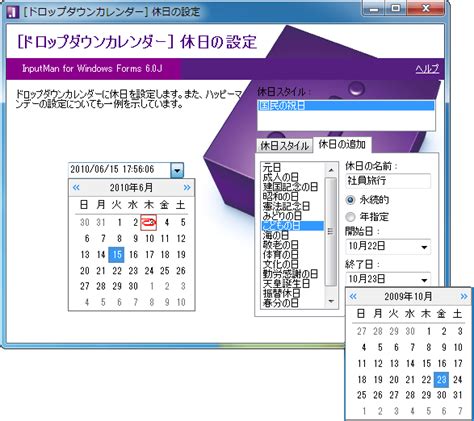 Inputmanplus For Windows Forms（日本語版）