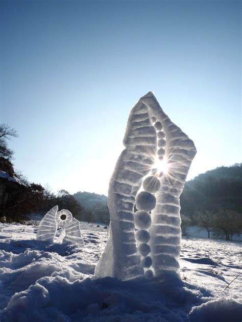 Andy Goldsworthy Ice Spiral