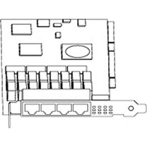 Cisco E100 Pcie 4pge 4 Port Gigabit Ethernet Pcie Card Rj 45 For Double Wide Ucs E Series