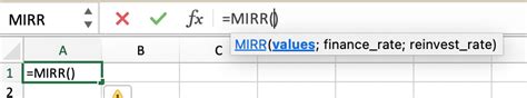 Rumus Excel Irr Vs Mirr Untuk Pengambilan Keputusan