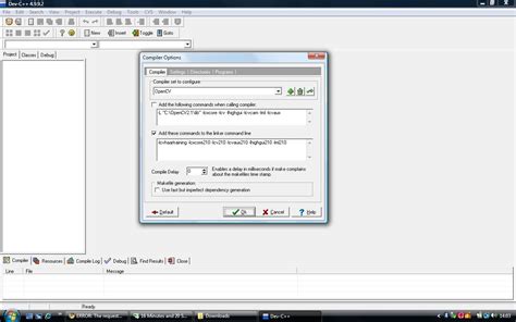 Using Delay In Dev C Yellowry