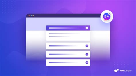 display content precisely on website and save space using elementor accordion