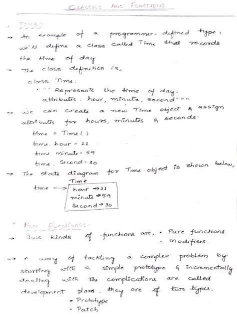 Classes And Objects Python Pdf