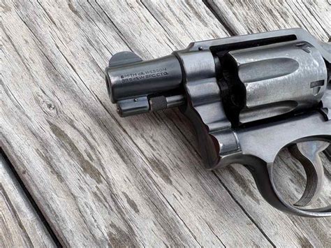 Smith And Wesson Pre 10 38 Spl Revolver Vintage Candr Revolvers At