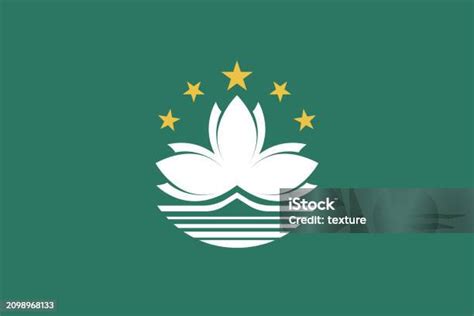 마카오 국기 표준 크기 공식 비율입니다 직사각형 플래그입니다 표준 색상 플래그 아이콘입니다 디지털 일러스트레이션 컴퓨터 일러스트레이션 벡터 일러스트 레이 션입니다 0명에