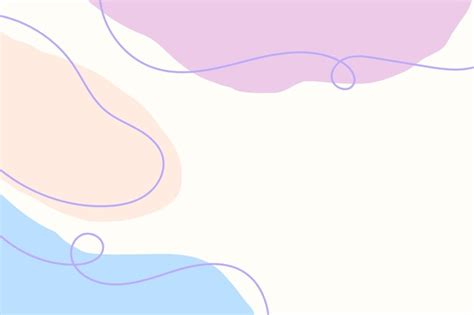 Premium Vector Abstract Simple Blob Background With Lines
