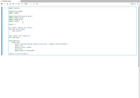 Updating View In The Background With Threads · Issue 431 · Voila Dashboardsvoila · Github