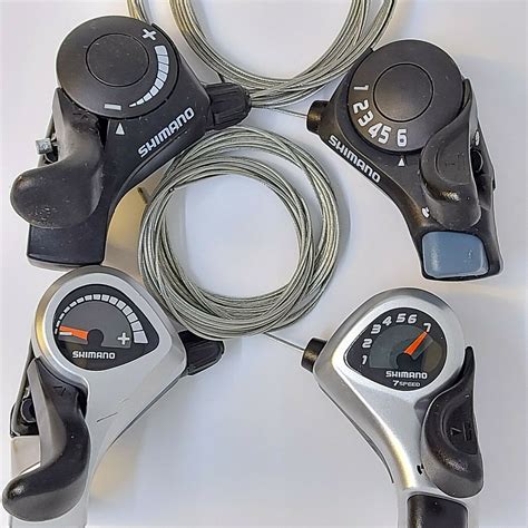 Genuine Shimano Thumb Shift Gear Shifters Lever Friction 6 Speed