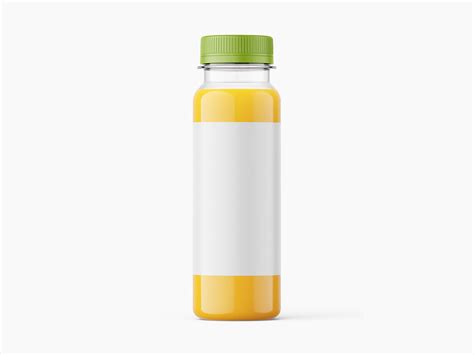 Free Orange Juice Plastic Bottle Mockup Free Mockup