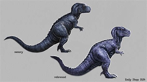 Memory Vs Reference Gwangi By Emilystepp On Deviantart