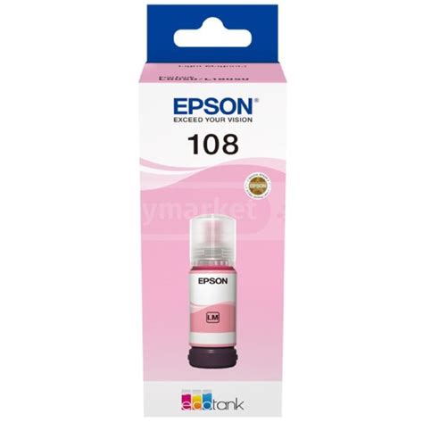Epson კარტრიჯის მელანი 108 Ecotank Light Magenta Ink Bottle მეორადი და ახალი ნივთების ყიდვა