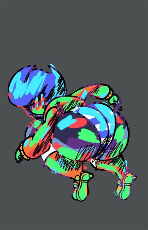 Rule 34 Alien Alien Girl Bent Forward Bent Over Big Ass Blue Panties Blue Skin Bubble Butt