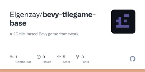 Github Elgenzaybevy Tilegame Base A 2d Tile Based Bevy Game Framework