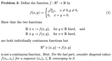 solved problem 2 define the function f r2 r by f x y