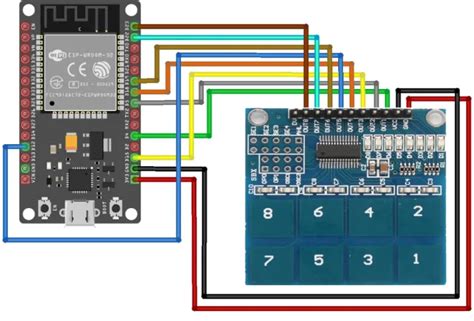 Interfacing TTP226 Capacitive Touch Module Tutorial
