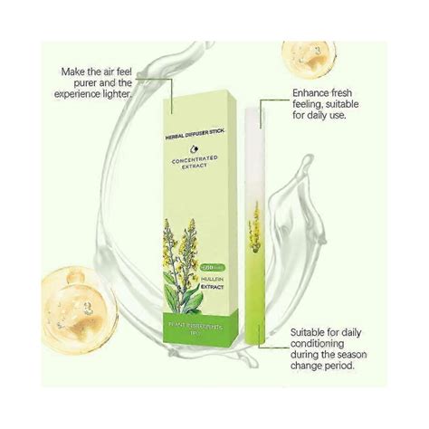 Mullein Herbal Diffuser Upgraded With Extracts Of Mullein Thyme And