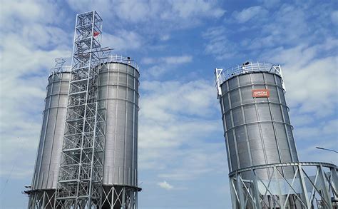 Grain Silo Storage System Bolted Steel Silo