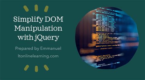 Emmanuel Msafiri Phiri On Linkedin Dommanipulation Jquery