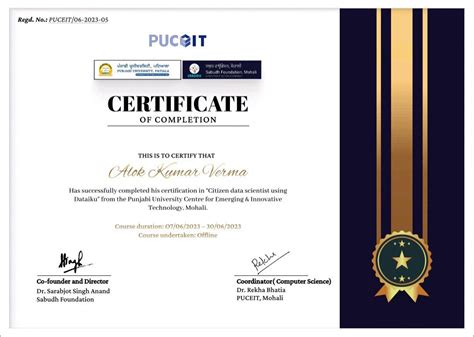 Alok Kumar Verma On Linkedin Dataikucourse Dataanalytics Machinelearning Lifelonglearner