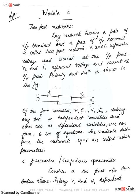 Cn Module 5 Kqb Ktu Qbank Circuit And Network Notes Studocu