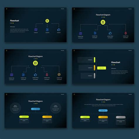 Flowchart Flowchart Infographics Powerpoint Temp Incl Flowchart