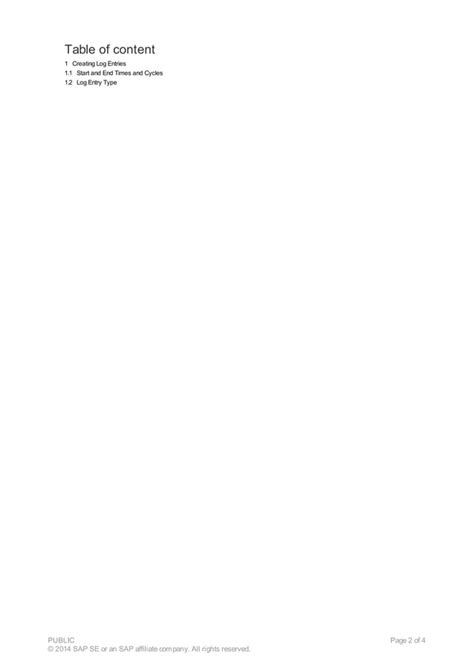 Logbook Entries In Sap Pm Pdf Computing Technology And Computing