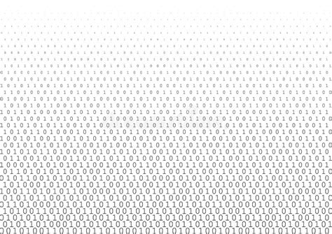 Binary Code Halftone Texture Stock Illustration Illustration Of