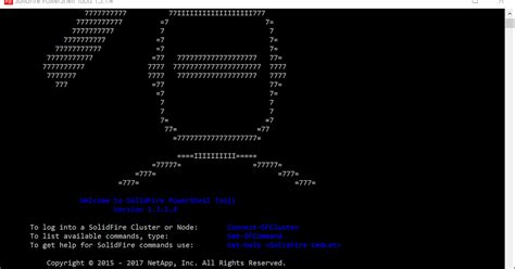 It Engineering And A Little Bit Of Hacking Setting Up Powershell For Solidfire